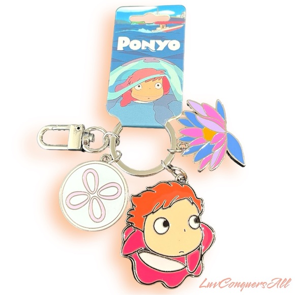 Her Universe | Accessories | Studio Ghibli Ponyo Floral Multicharm ...